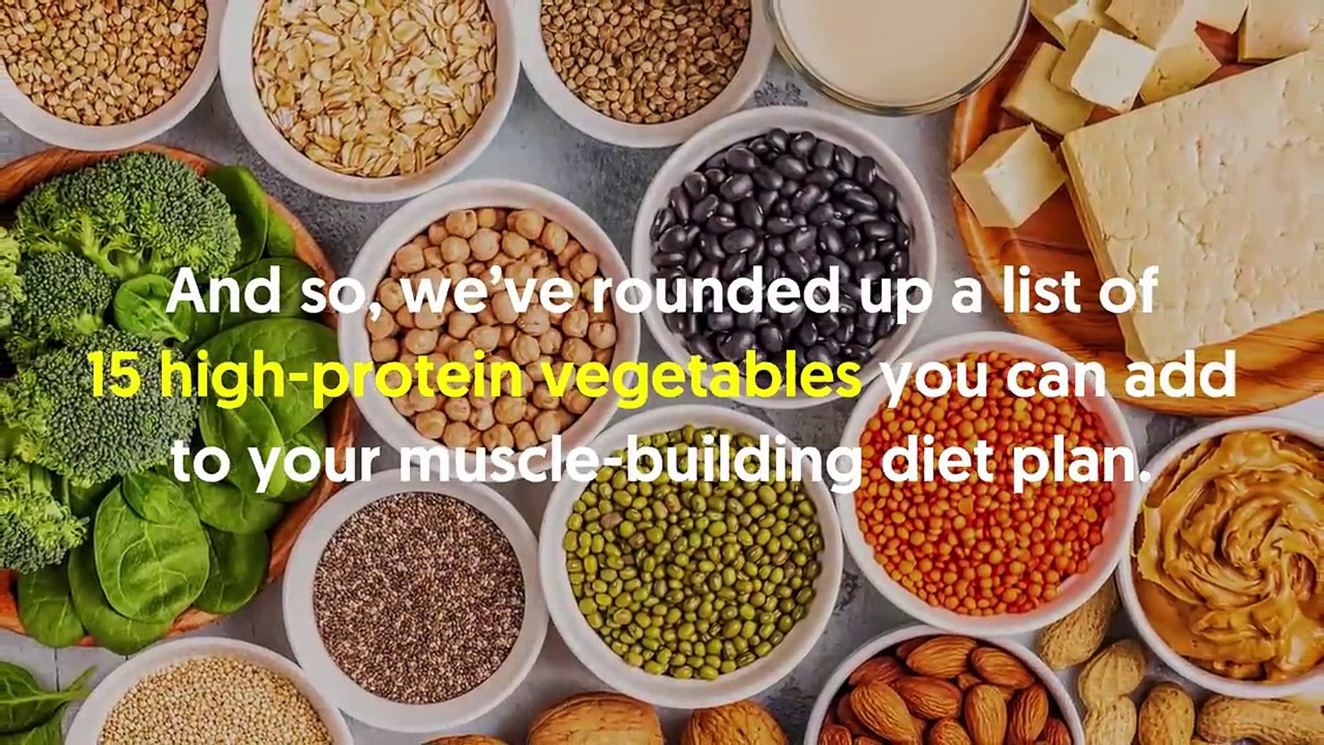Protein Rich Foods List