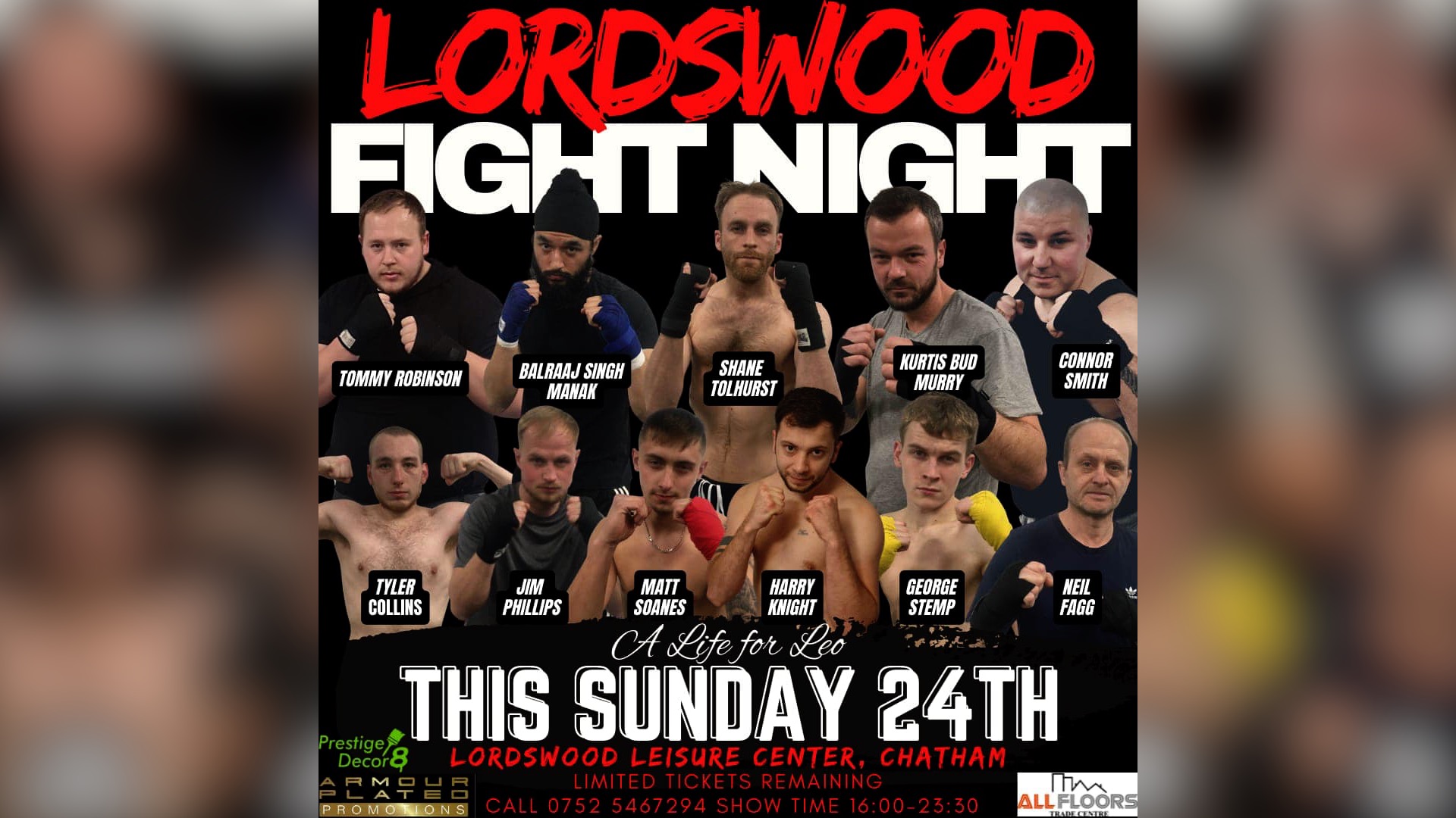 Big charity boxing event in Medway to support baby with rare genetic ...