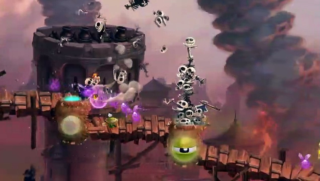 Rayman Legends Castle Rock gameplay - video Dailymotion