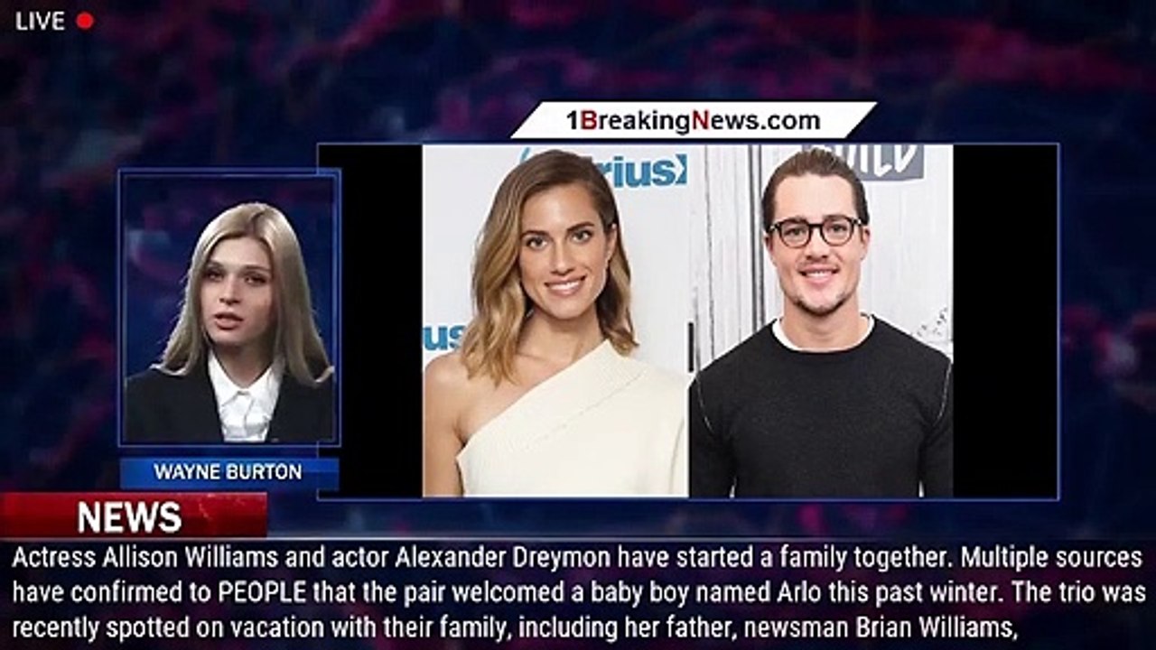 Allison Williams and Alexander Dreymon Welcome First Baby, Son Arlo ...