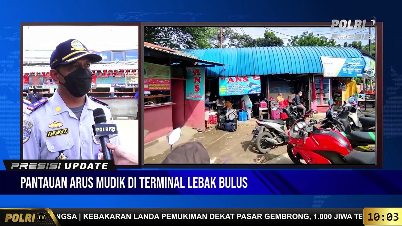 PRESISI UPDATE 10.00 WIB : Live Report Natania, Pantauan Arus Mudik Di ... PRESISI UPDATE 10.00 WIB : Live Report Natania, Pantauan Arus Mudik Di ...