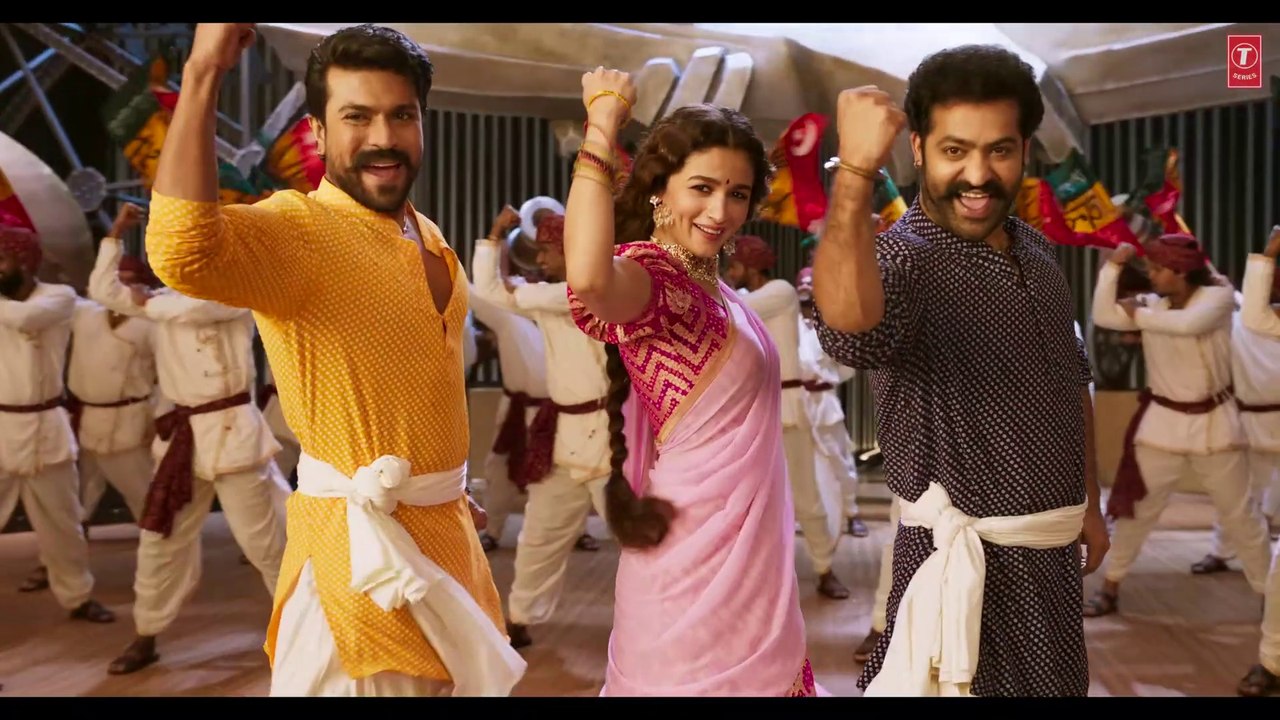 Sholay (Full Video) - RRR – NTR, Ram Charan, Alia Bhatt, Ajay Devgn | M ...