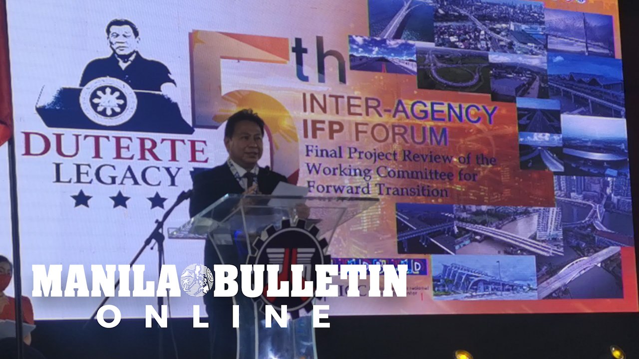DPWH Usec. Emil K. Sadain speaks at the 5th Inter-Agency IFP Forum at ...