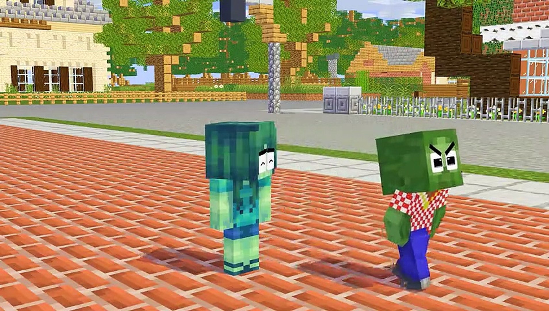 Minecraft Zombie Girl