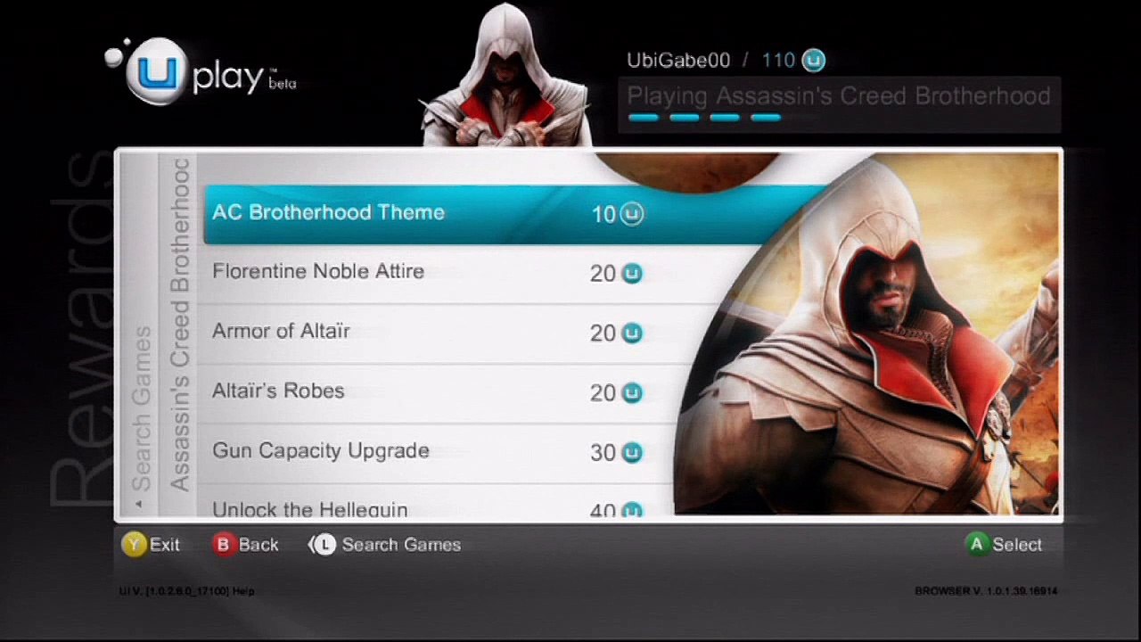 Assassin's Creed: Brotherhood Uplay Rewards - video Dailymotion