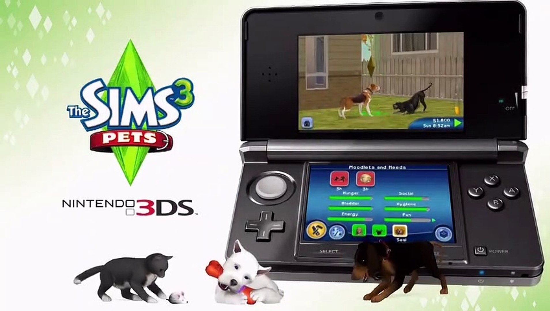 Sims 3 pets nintendo 3ds store