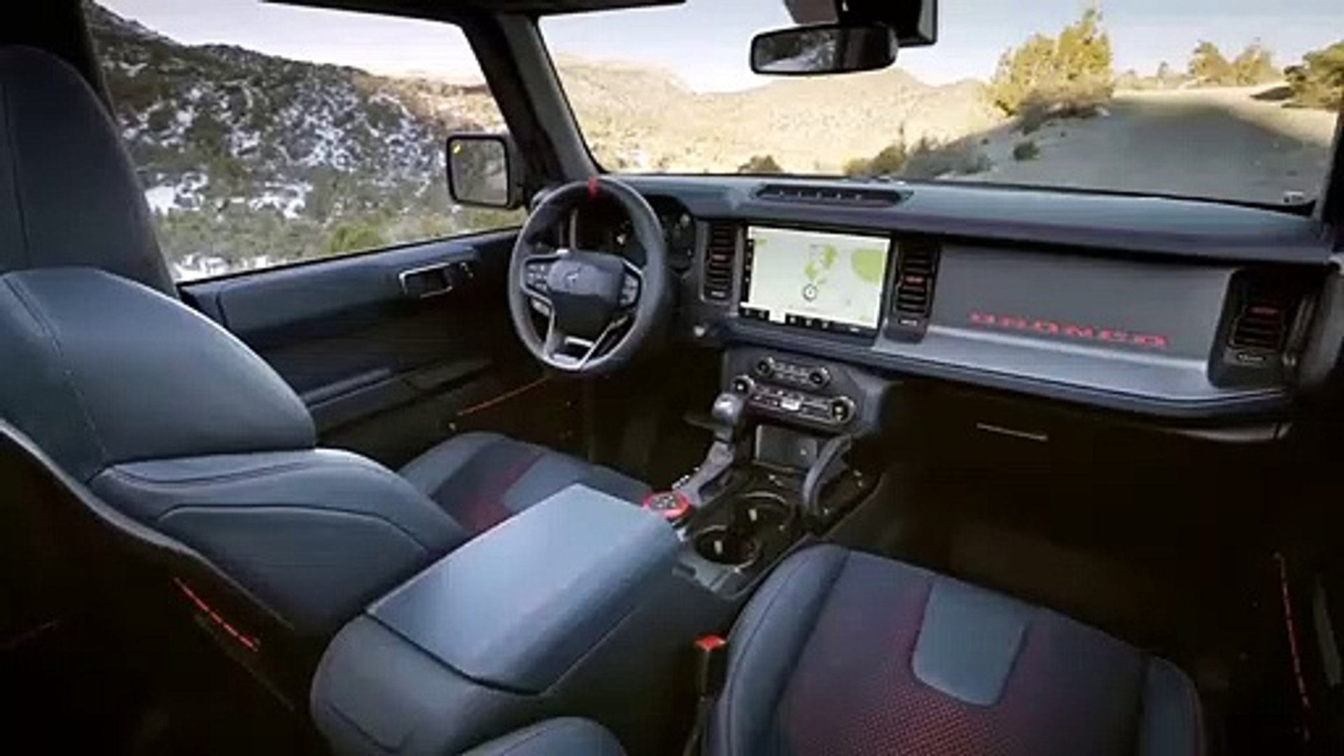 2022 Ford Bronco Raptor Interior