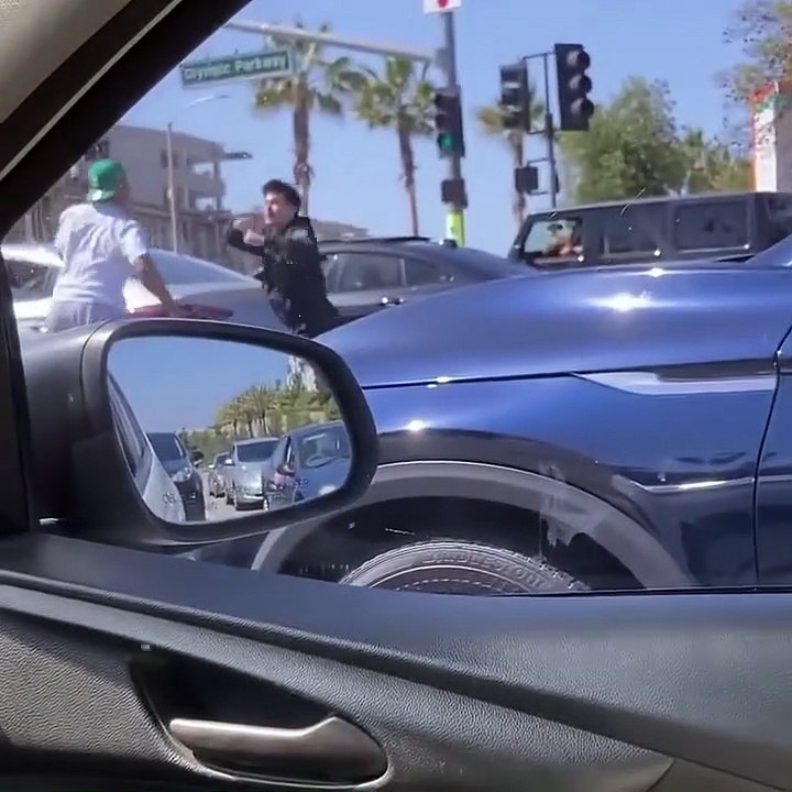 ¡impactantes Imágenes Así Fue El Incidente De Furia Al Volante En