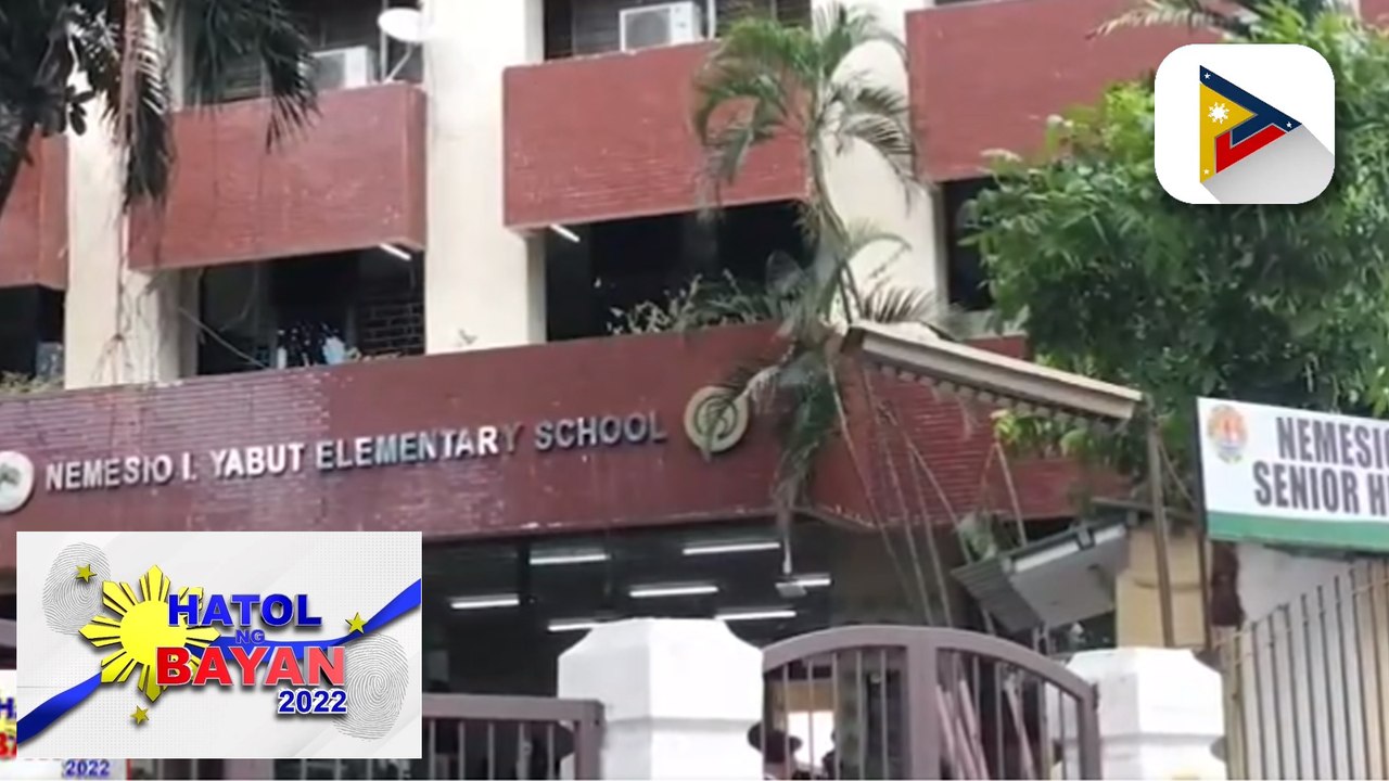 Nananatiling maayos ang sitwasyon ng botohan sa Yabut Elem. School ...