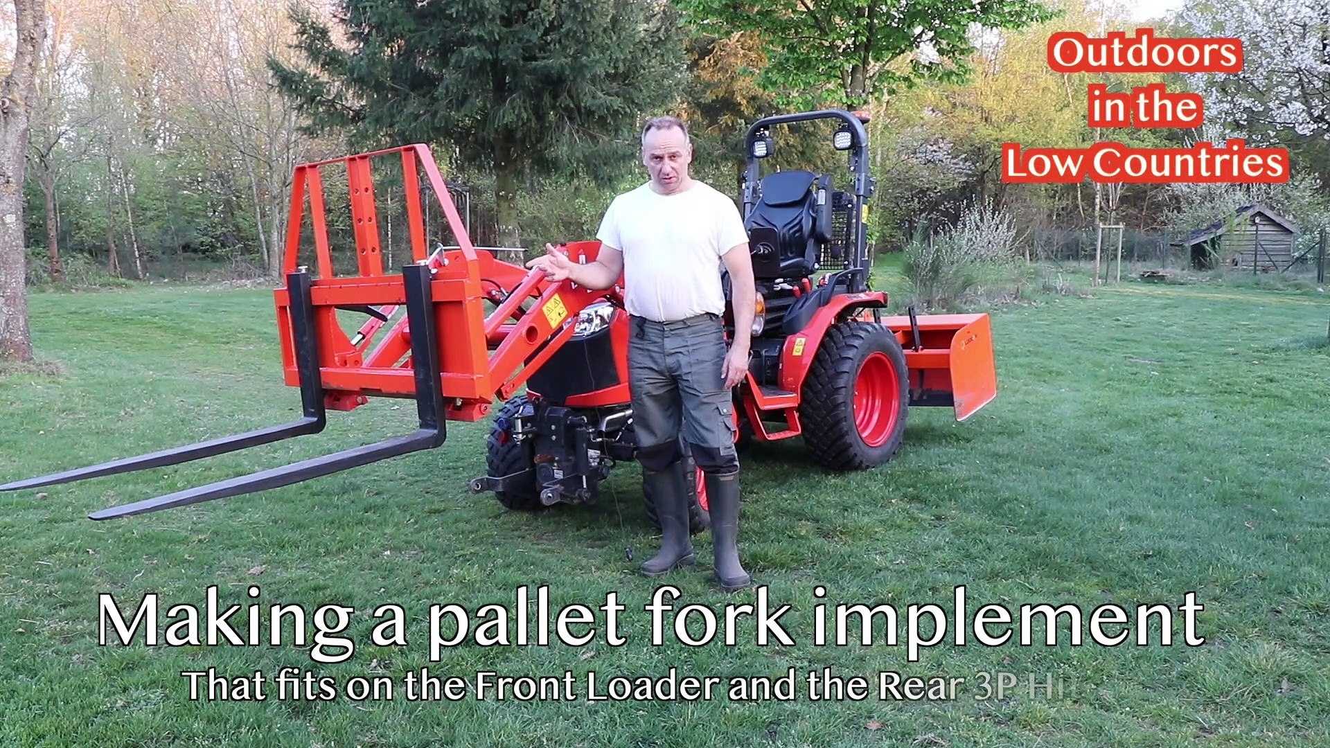 Homemade Garden Tractor Loader Hello! New To Me Gilson With Loader,