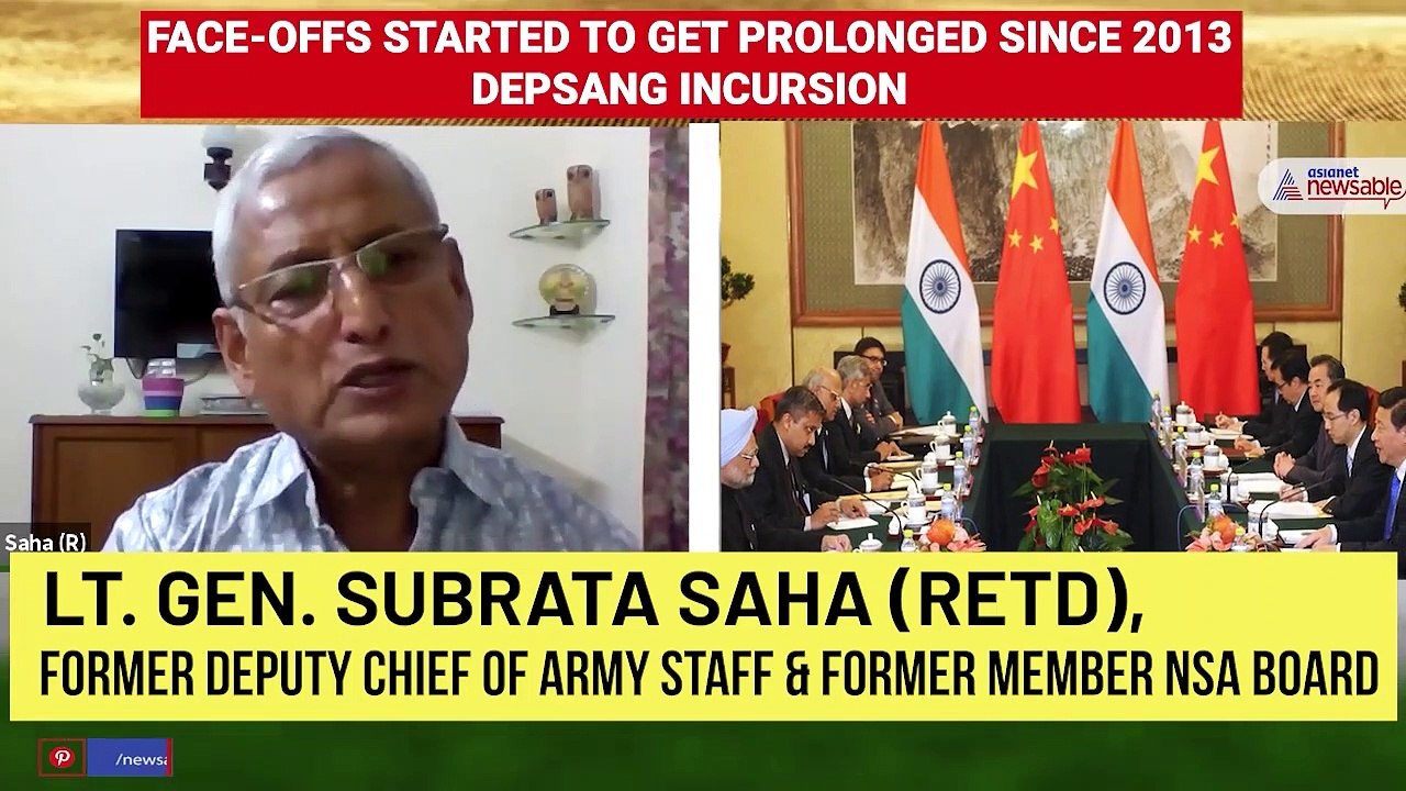 Lt. Gen. Subrata Saha (Retd): India's Reaction At Galwan Took Chinese By Surprise - video ...