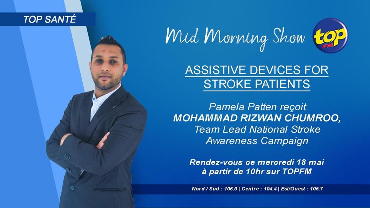 Mid Morning Show : Pamela Patten reçoit Mohammad Rizwan Chumroo ...