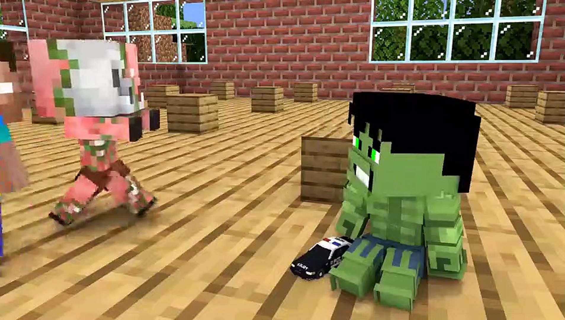 Minecraft Hulk Zombie