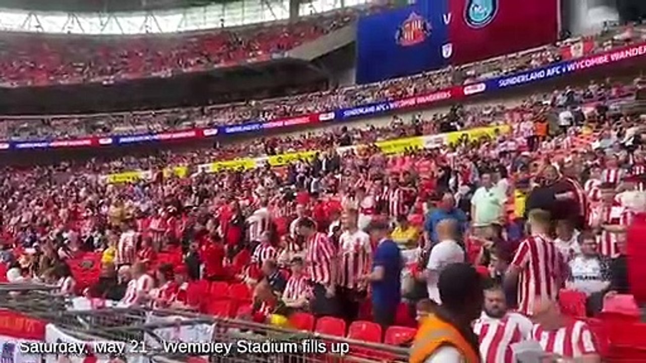 Sunderland win promotion: what a weekend for fans - video Dailymotion