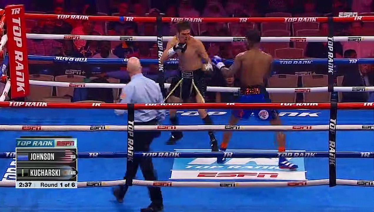 Delante Johnson vs Agustin Gerbaldo Kucharski (21-05-2022) Full Fight ...