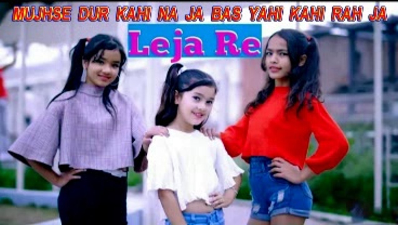leja leja re dance cover | Easy Dance Steps | Dhvani Bhanushali ...