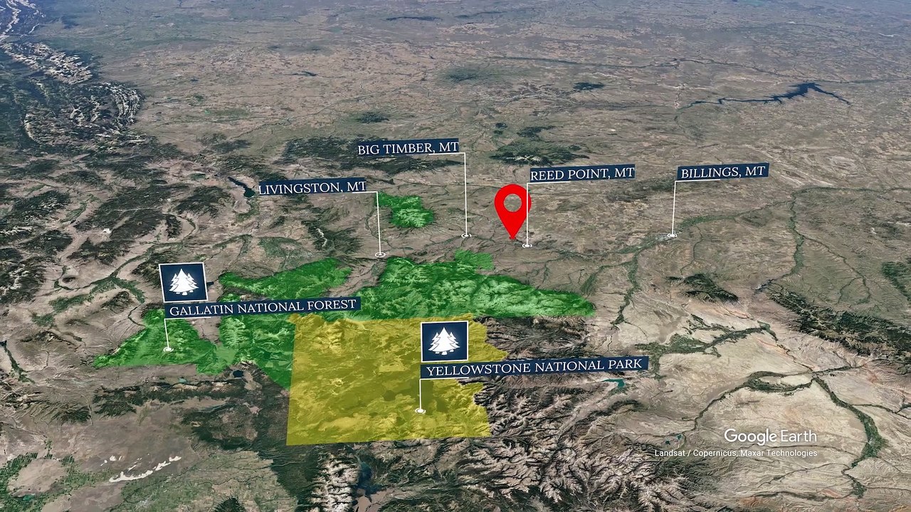 Montana Ranch near Reed Point | Satellite Map - video Dailymotion