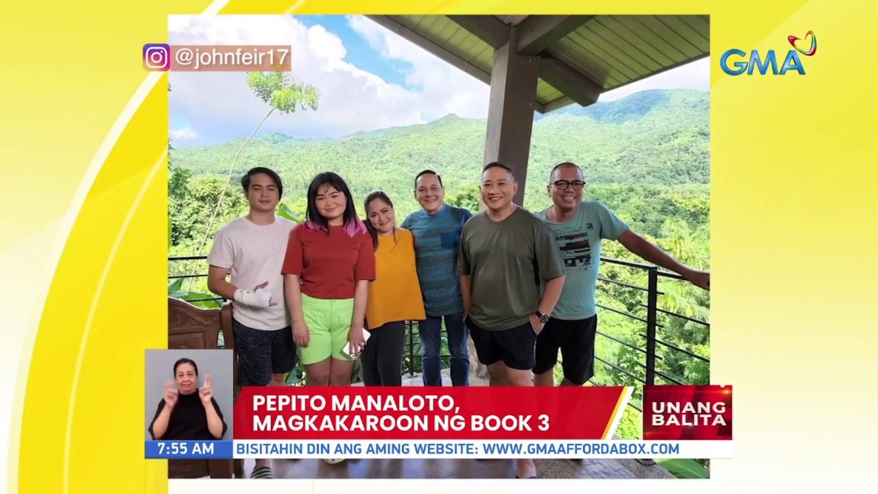 Pepito Manaloto, magkakaroon ng book 3 | UB - video Dailymotion