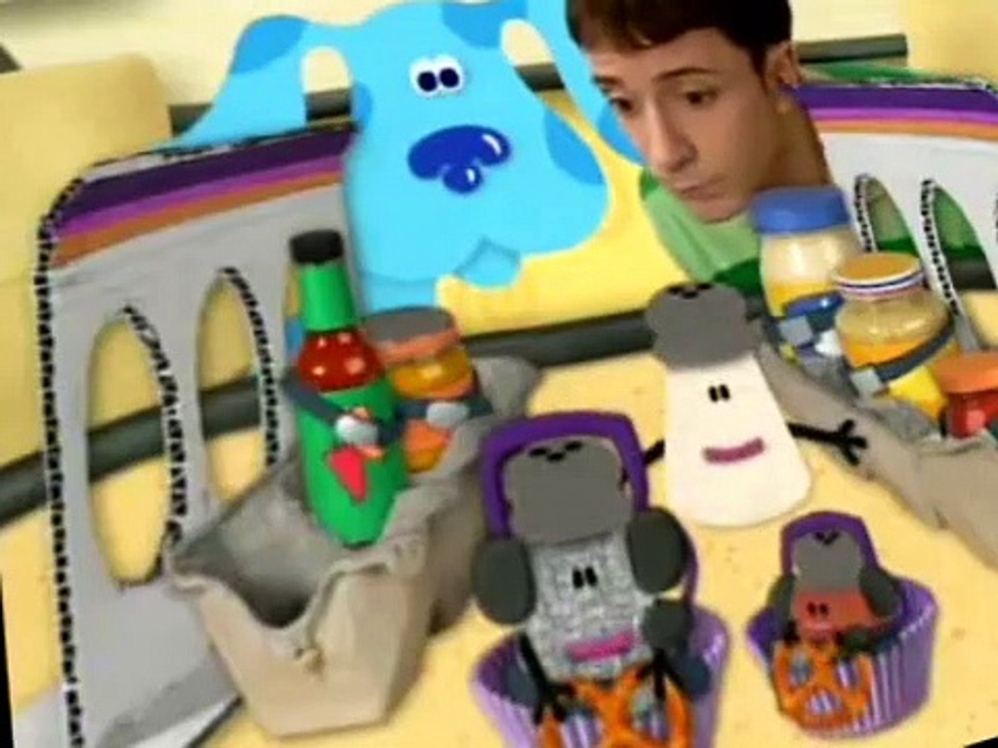 Blues Clues Mr Salt And Mrs Pepper Day