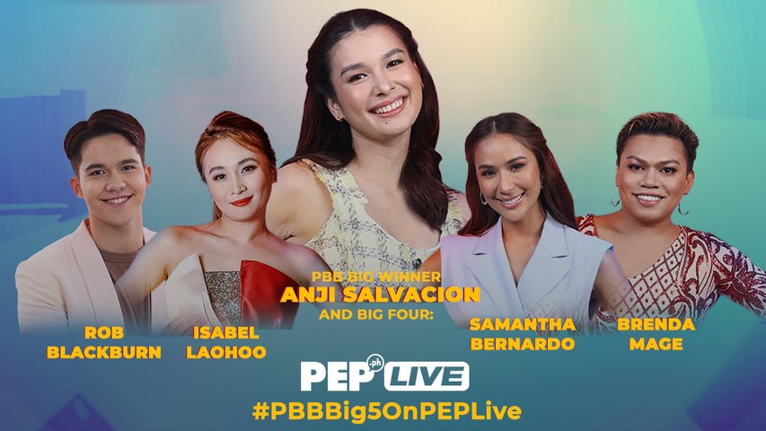 WATCH: PBB Big Winner Anji Salvacion & The Big 4 on PEP Live!