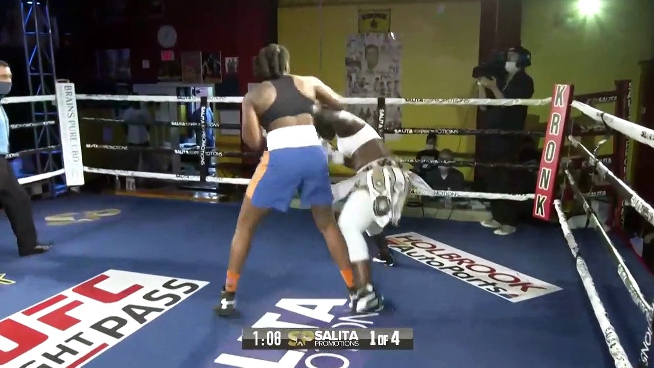 Danielle Perkins vs Monika Harrison (20-08-2020) Full Fight - video ...