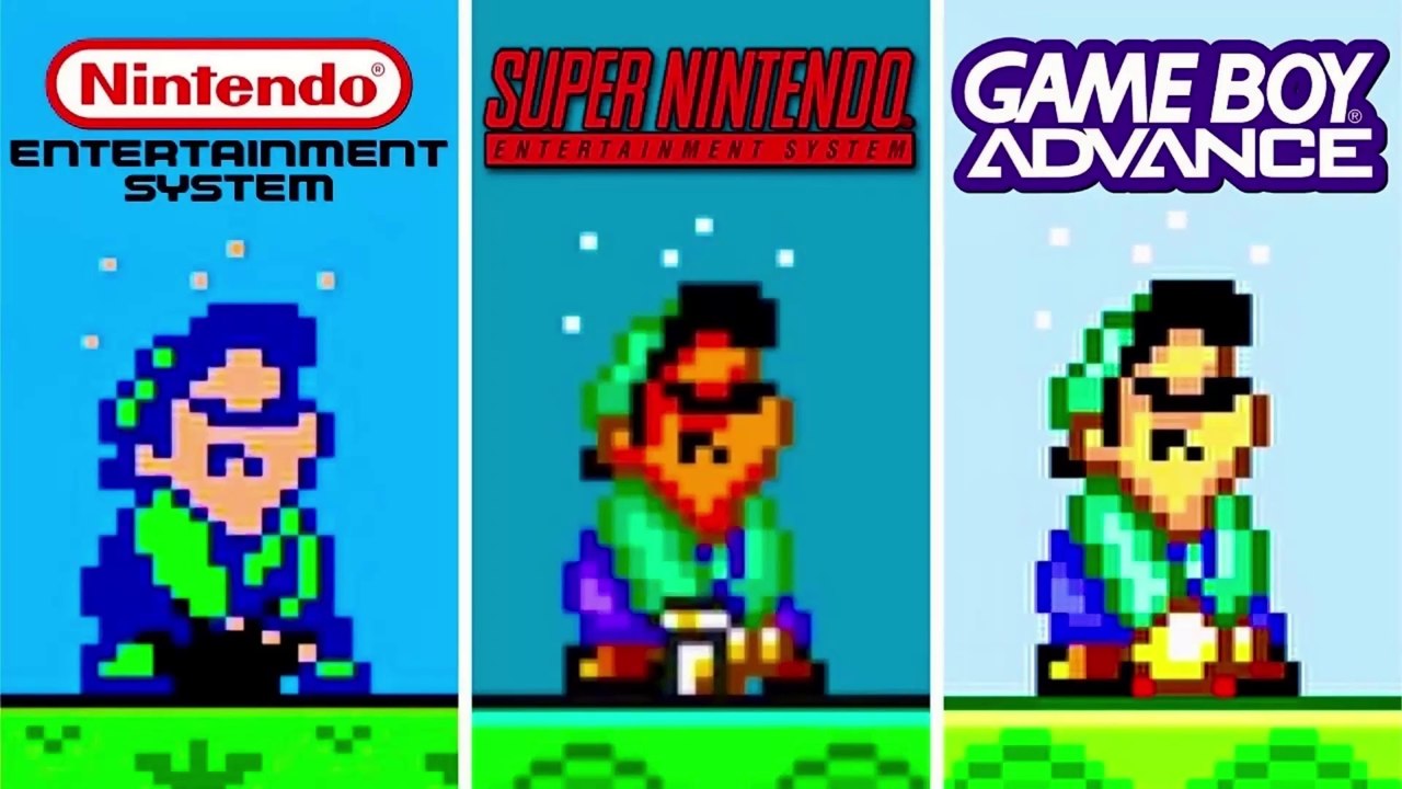 Super Mario Bros.2|NES Vs. SNES Vs. GBA|Feat. Luigi - video Dailymotion