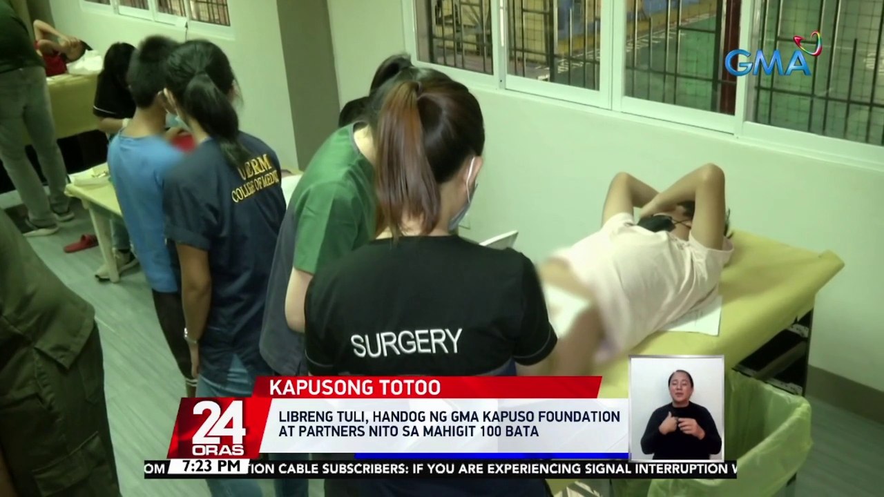 Libreng tuli, handog ng GMA Kapuso Foundation at partners nito sa ...