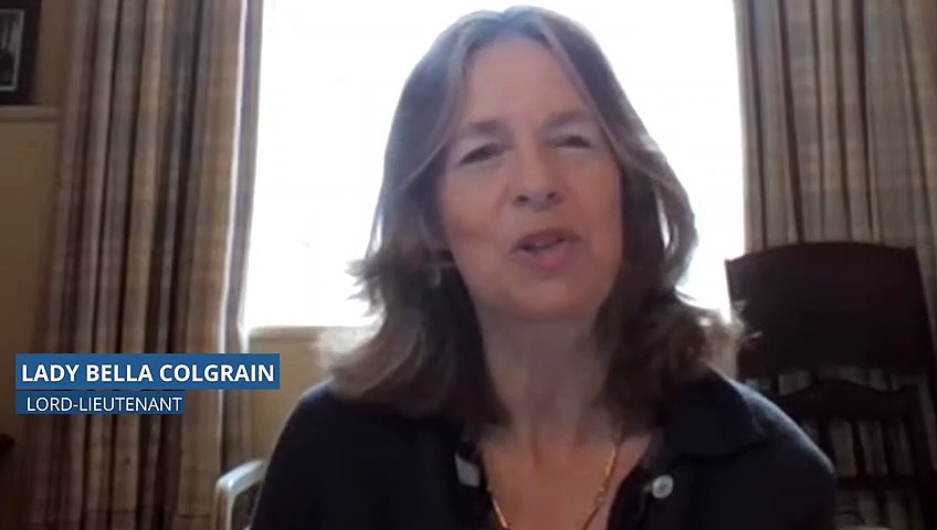 Lady Bella Colgrain is the Lord-Lieutenant of Kent and is at today's ...