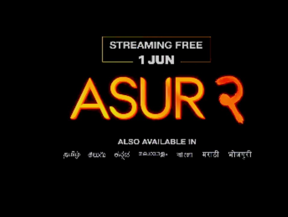 ASUR 2 | Official Trailer | Arshad Warsi | Barun Sobti | Ridhi Dogra ...