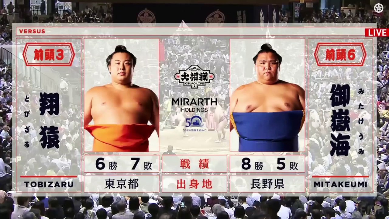 Natsu 2023, Makuuchi - Day 14 - video Dailymotion