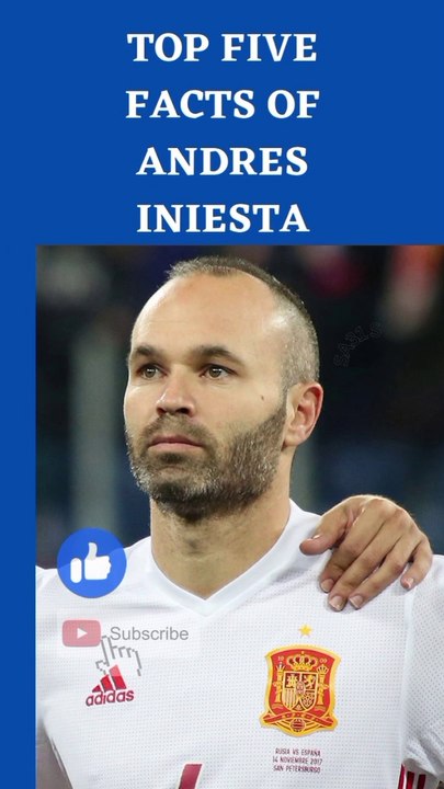 five facts of Andres Iniesta | Andres Iniesta | facts | SA31 SHORT ...