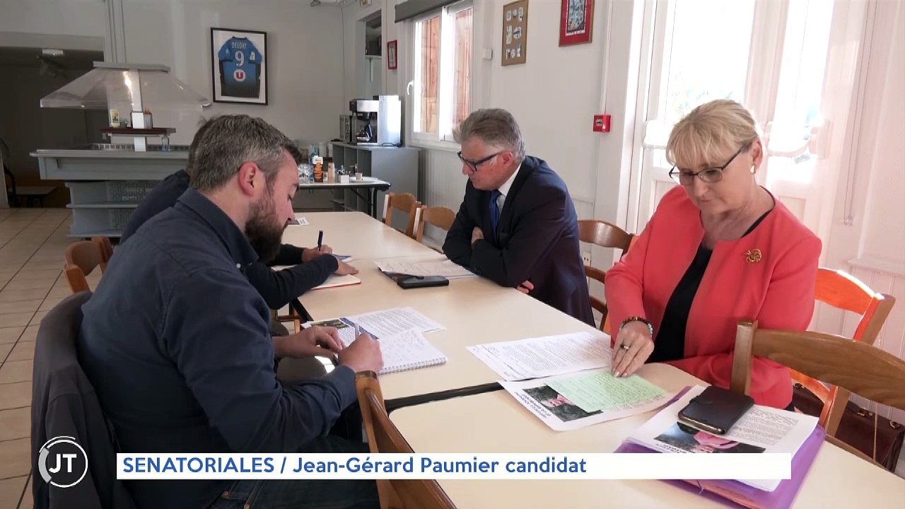 SÉNATORIALES / Jean-Gérard Paumier candidat - Vidéo Dailymotion