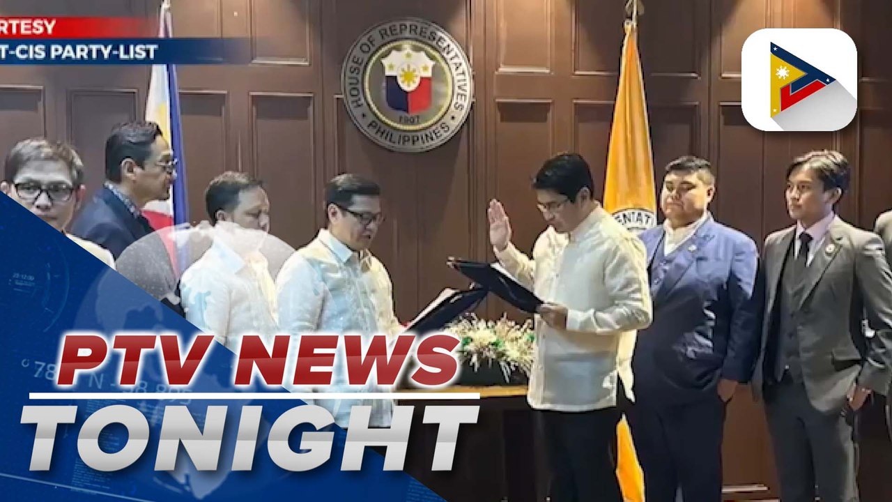 Erwin Tulfo takes oath as new ACT-CIS party-list representative - video ...