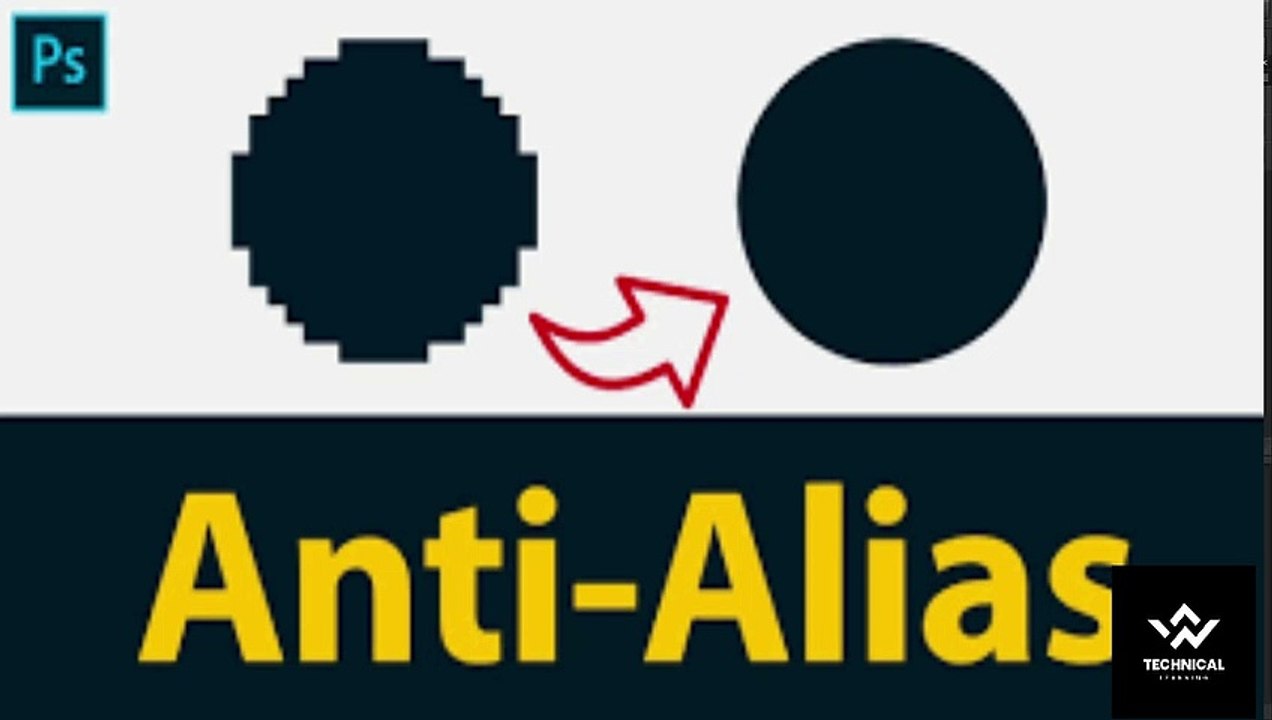 Anti Alias | Anti Aliasing in Photoshop | What is Anti Aliasing | Different Types of Anti ...