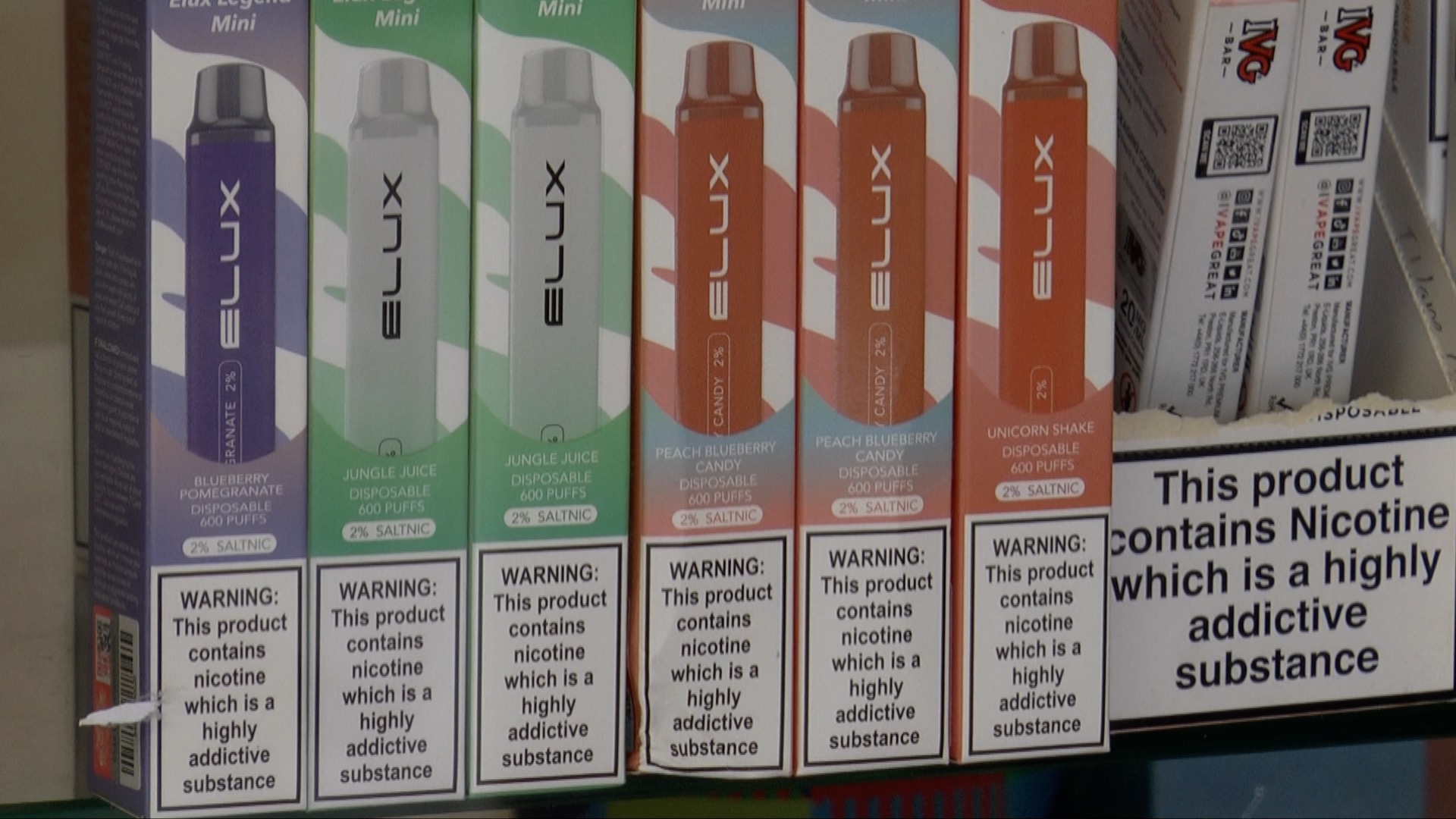 Children in Kent using vapes as young as 14