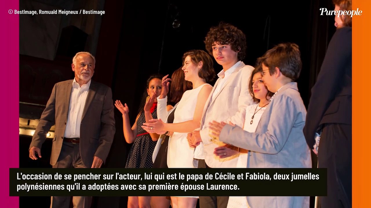 Francis Perrin : Ces rares photos de ses filles Fabiola et Cécile ...