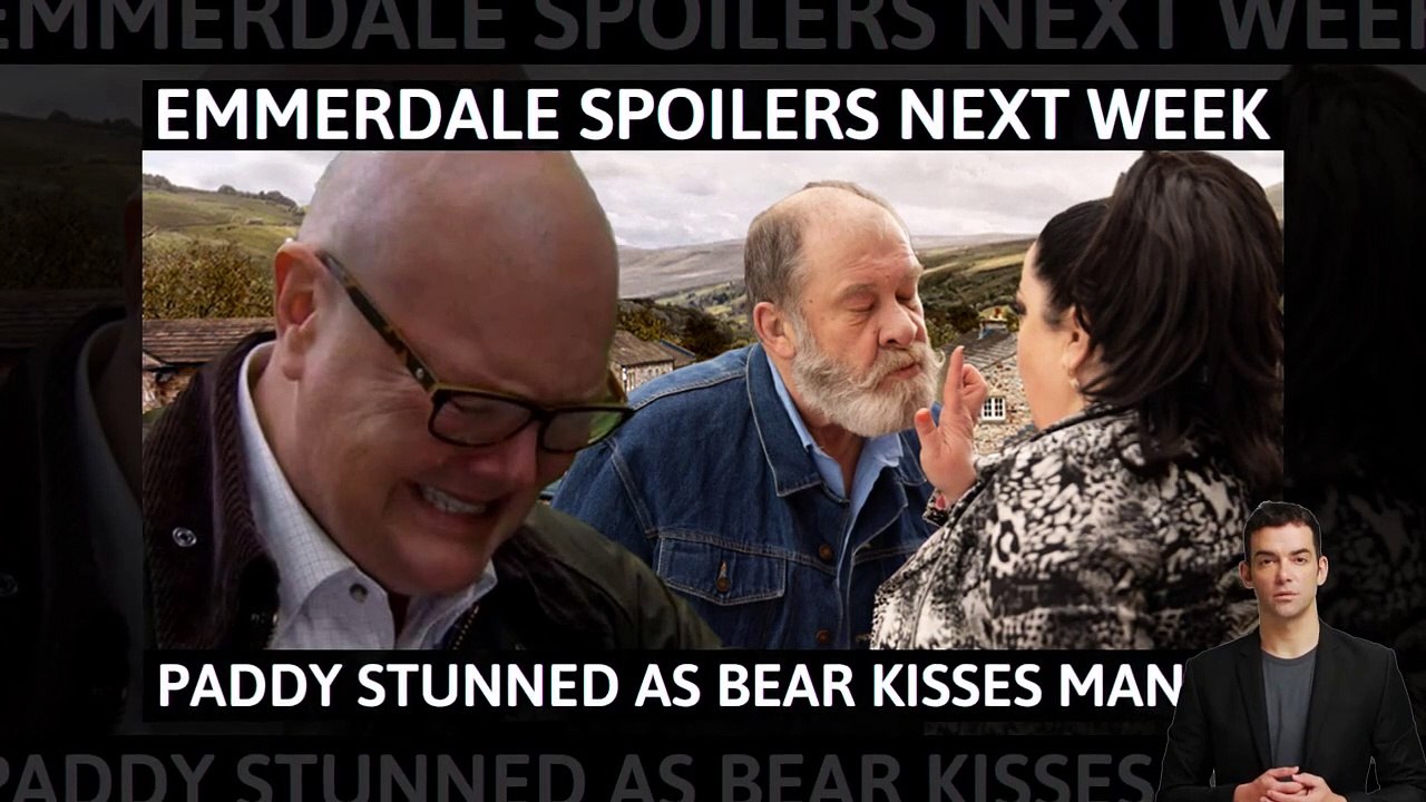 Paddy stunned as Bear kisses Mandy _ emmerdale spoilers - video Dailymotion