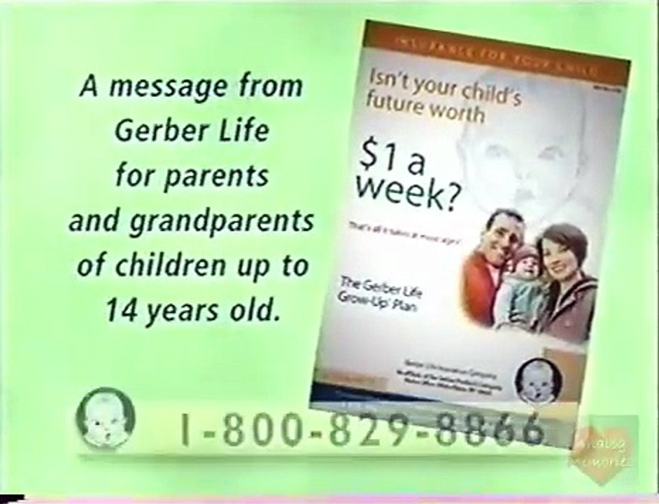 Gerber Life _ Grow Up Plan _ Television Commercial _ 2009.mp4 - video ...