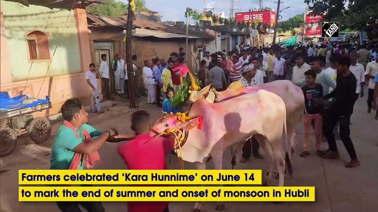 Karnataka: Farmers celebrate ‘Kara Hunnime’ to mark beginning of kharif ...