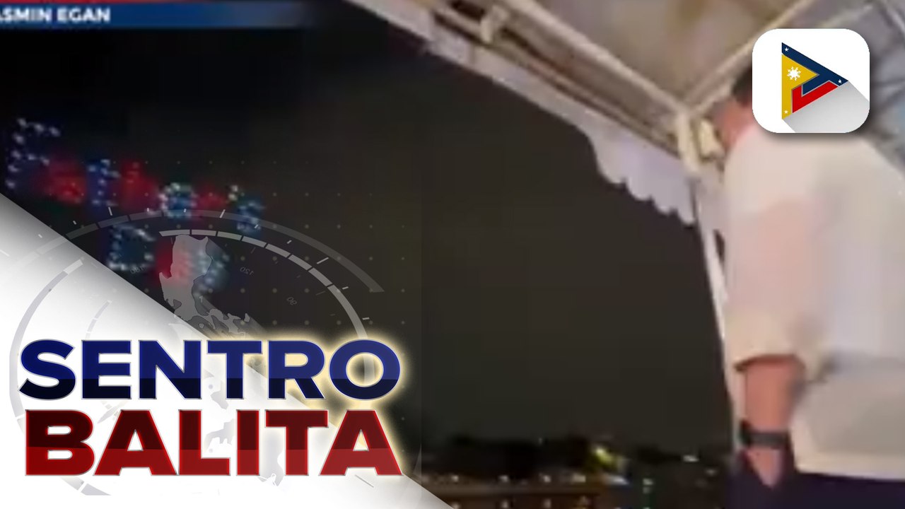 Pres. Duterte, sinorpresa ng drone show ng kanyang close-in staff ...