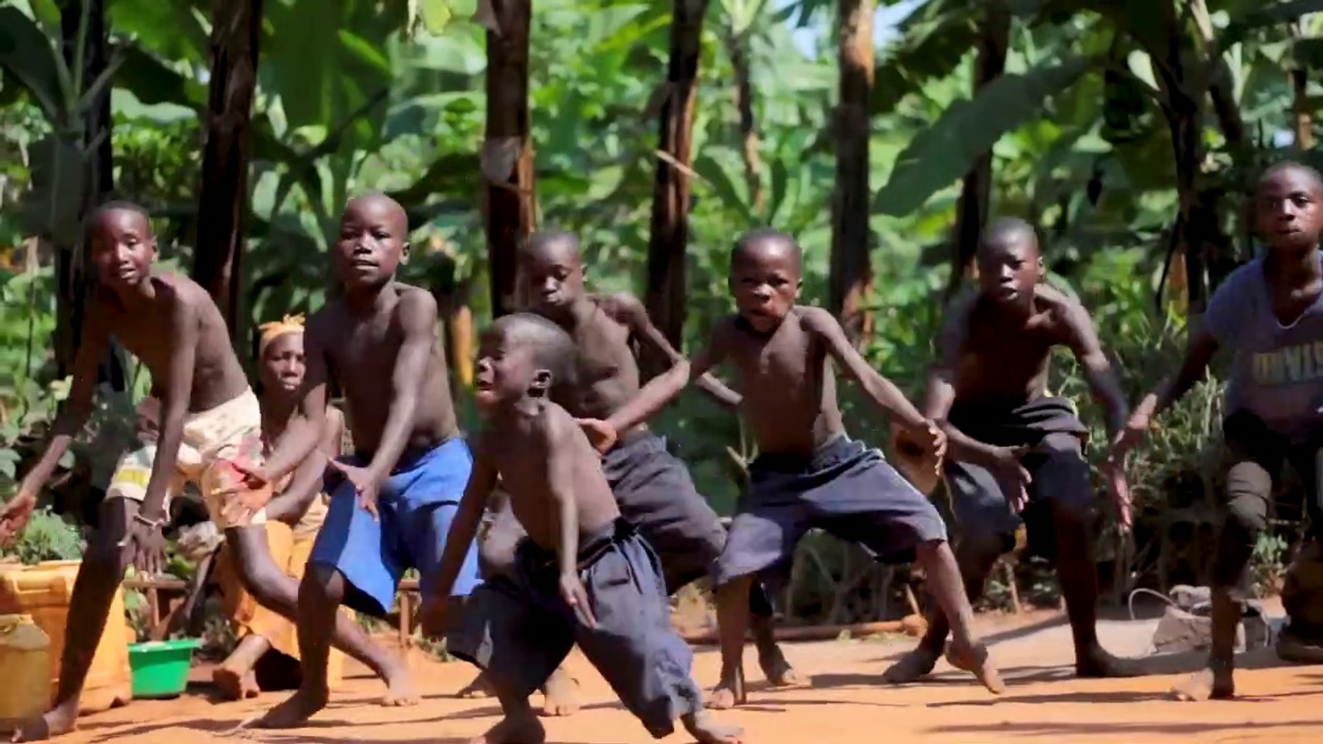Dancing African Kids