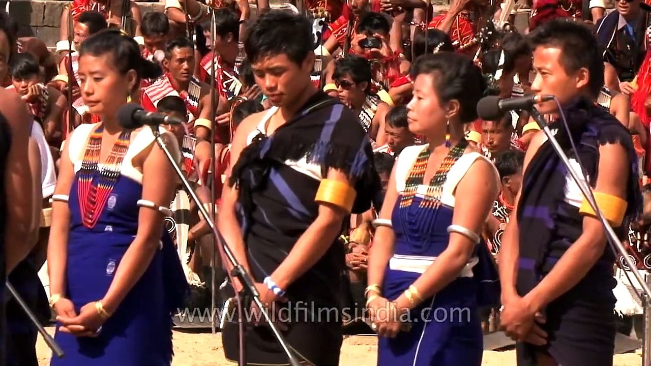 Lotha Naga tribe sings the rice grinding song! - video Dailymotion