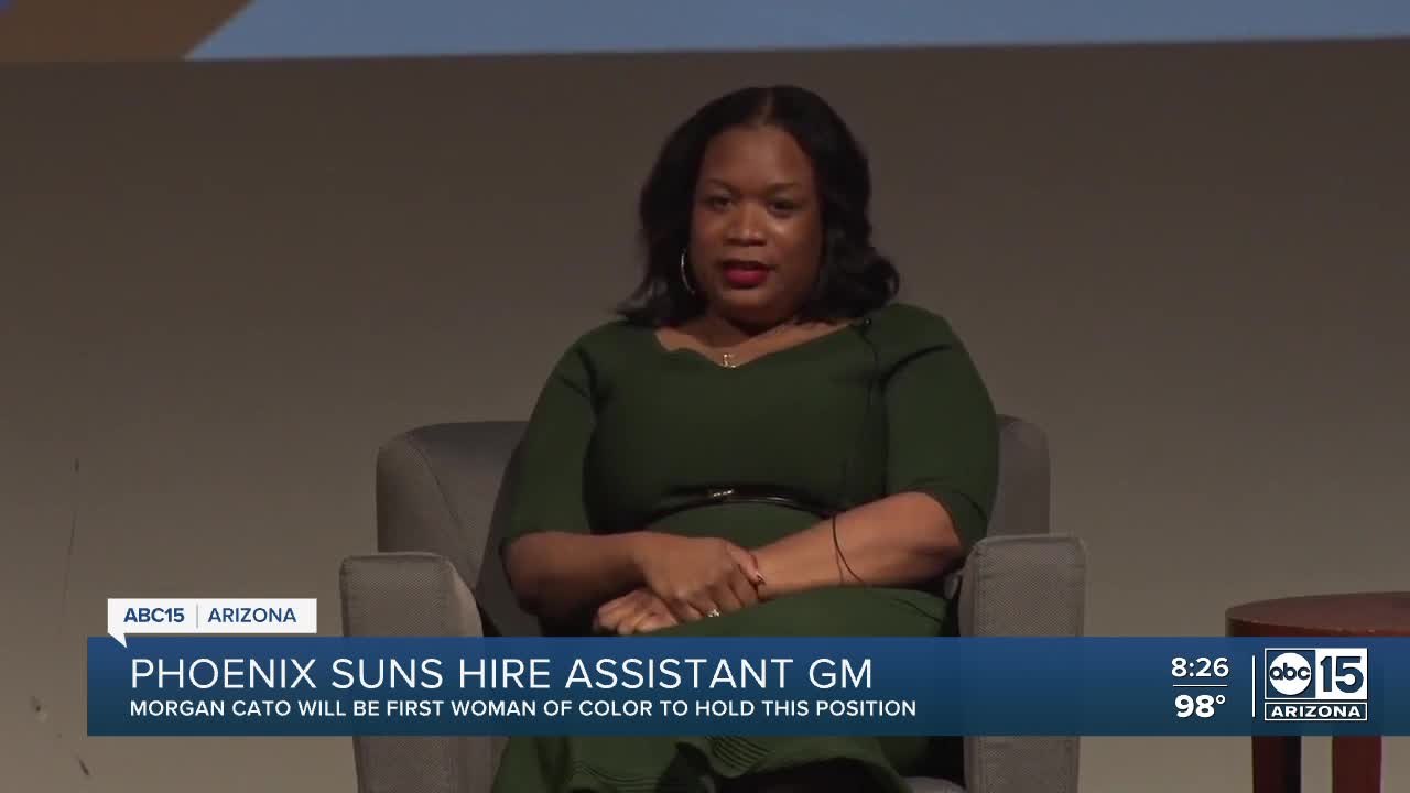 Phoenix Suns hire Morgan Cato as Assistant GM - video Dailymotion