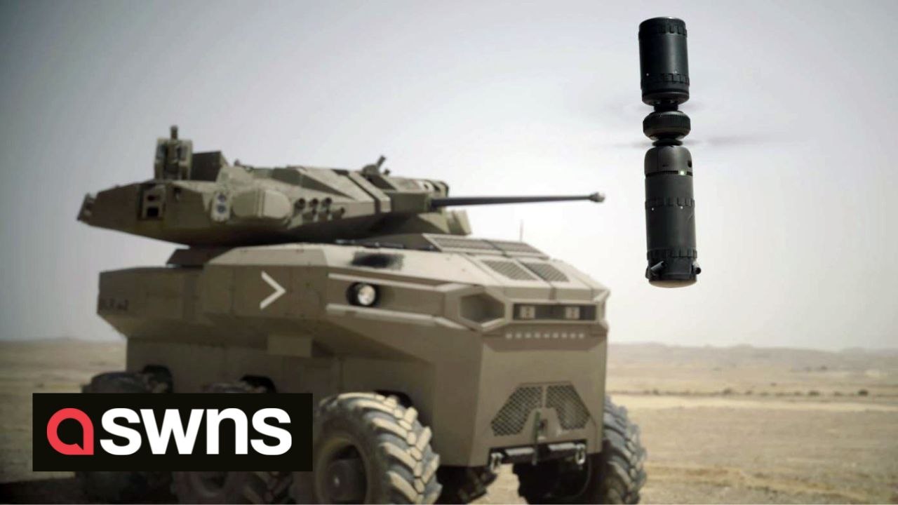 Deadly drone-launching robotic tank to start field tests - video ...