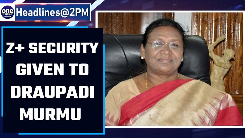 Centre accords Z+ security to NDA presidential candidate Draupadi Murmu - Oneindia News