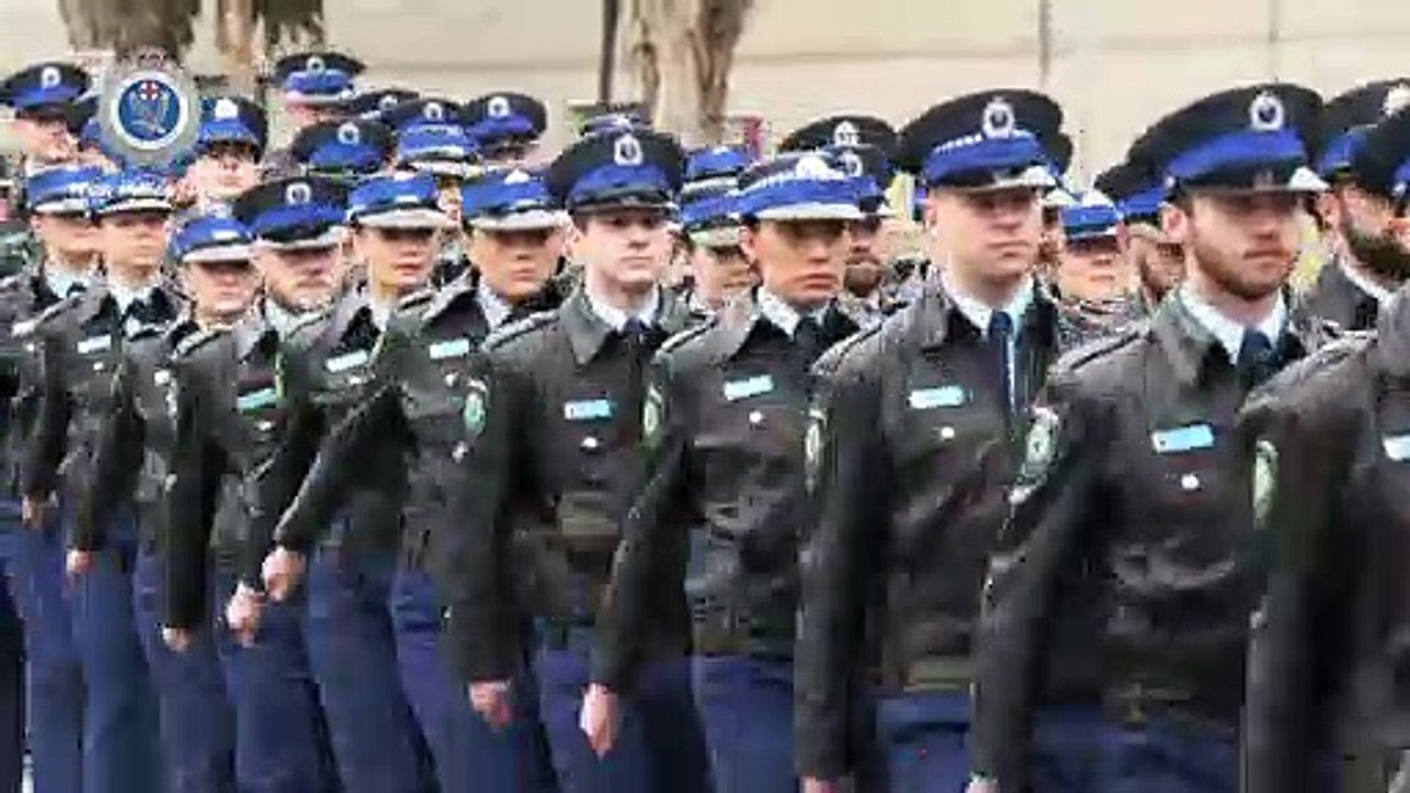 Class 353 attests from NSW Police Academy | June 24, 2022 | Goulburn ...