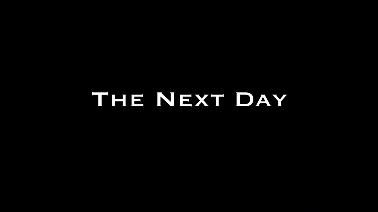 THE NEXT DAY (2012) Trailer VO - HD - Vidéo Dailymotion
