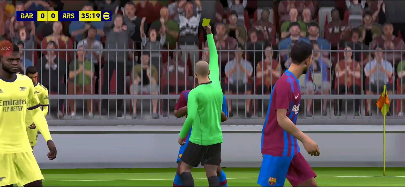 FCB vs ARSENAL Today Live Match | Konami eFootball Match - video ...