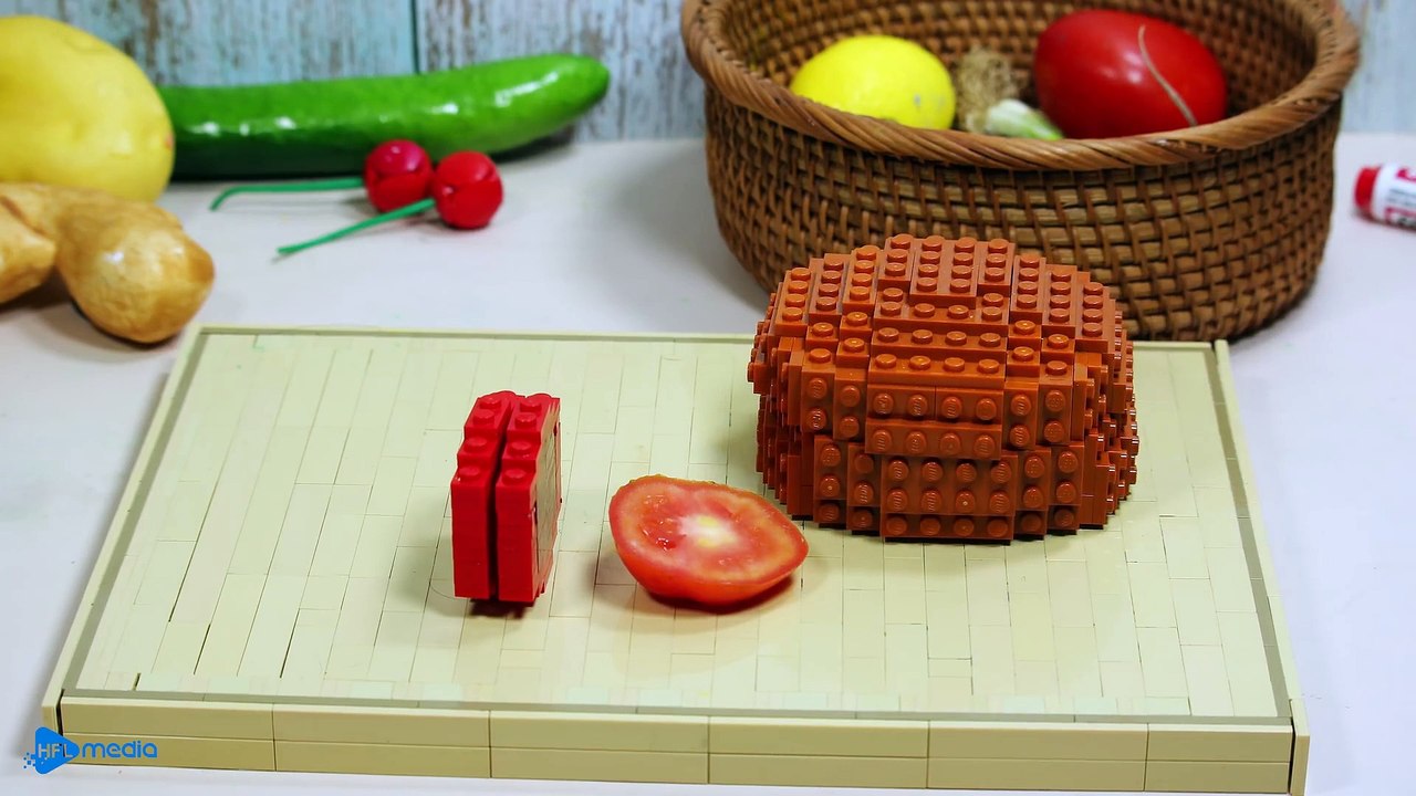 Lego MUKBANG Purple Food 편의점에서 보라색 음식 먹기 - 스톱모션 요리 & Lego ASMR - video ...