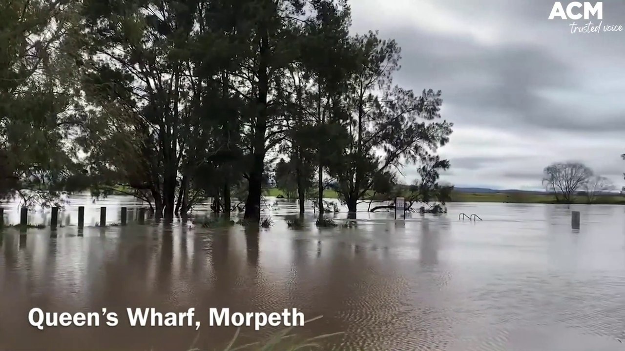 Flooding around Morpeth, NSW | July 4, 2022 | Maitland Mercury - video ...